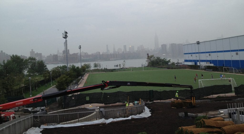 Bushwick Inlet Park | Commercial Portfolio | Sponzilli Landscape Group